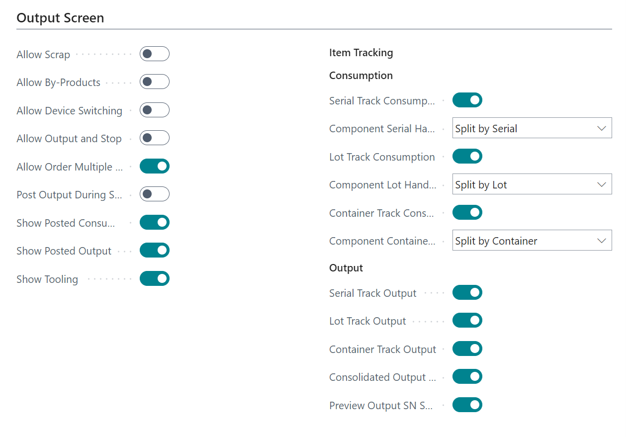 Clever Dynamics - Output Screen FastTab